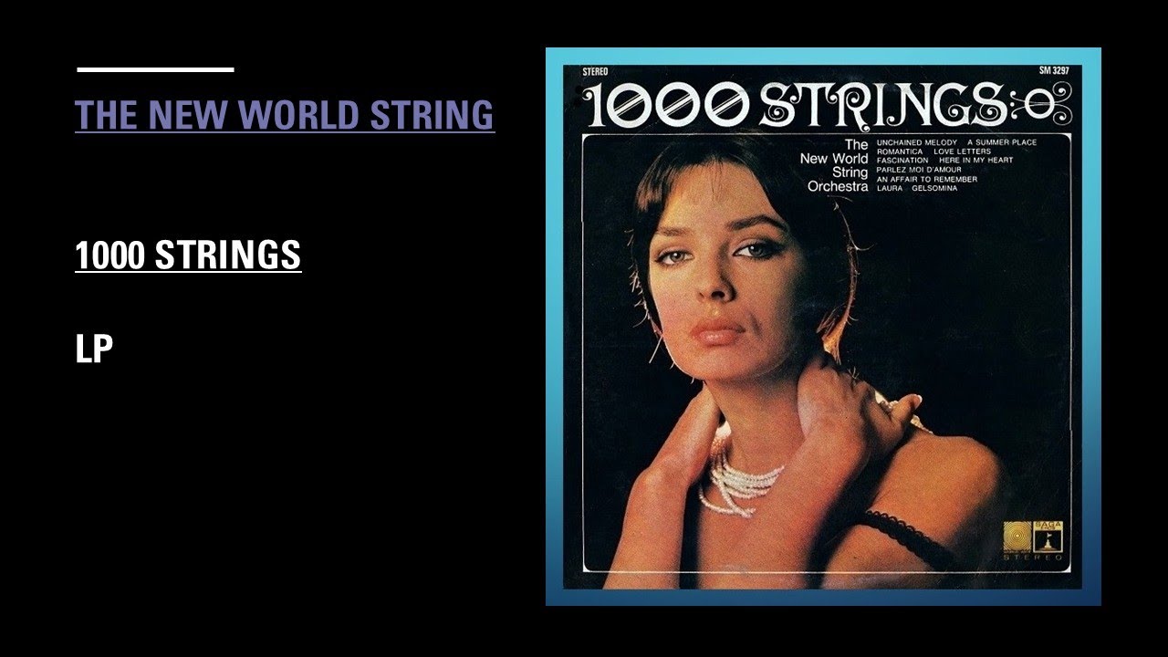 The New World String Orchestra – 1000 Strings - Lp - YouTube