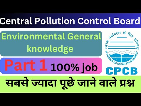 Environmental General Knowledge For Central Pollution Control Board ...
