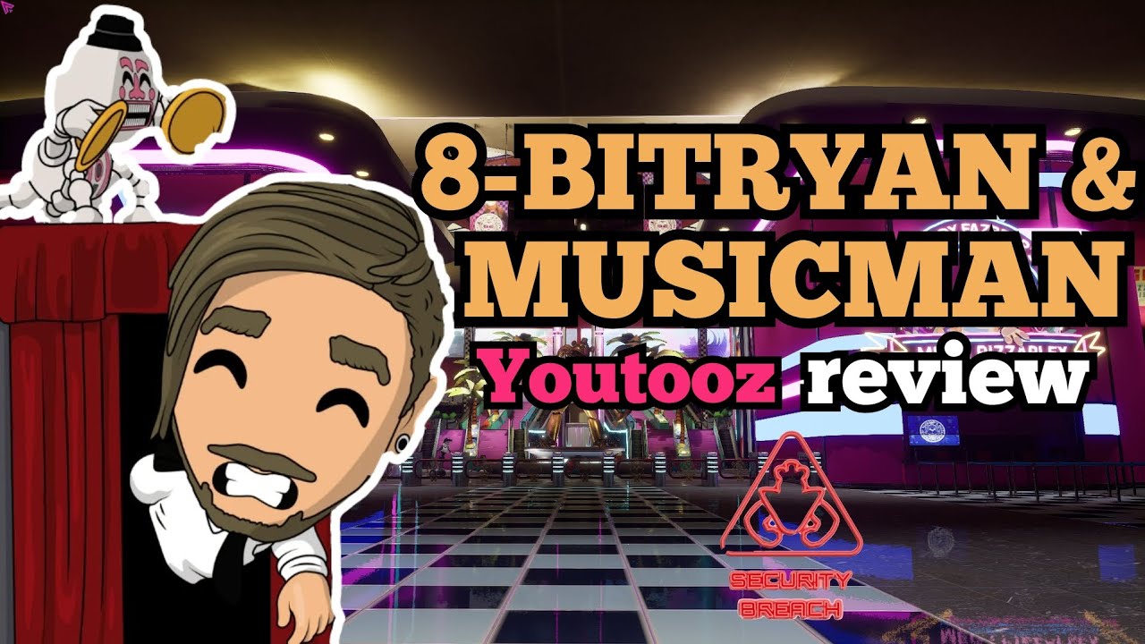 FNAF 8-BitRyan & Music Man Youtooz review! - YouTube