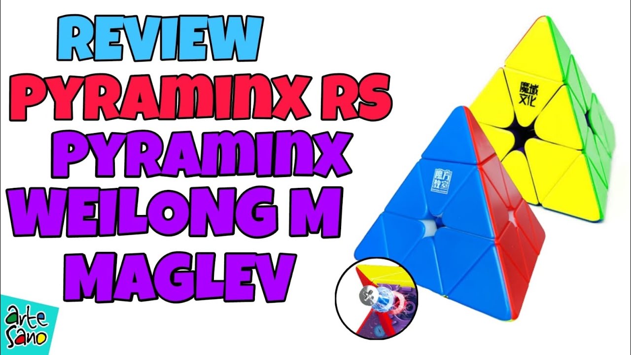 Pyraminx Weilong Maglev & RS | Giran increíbles - YouTube