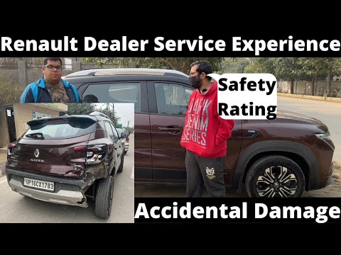 Renault Kiger Accident |Service center experience |Parts availability ...
