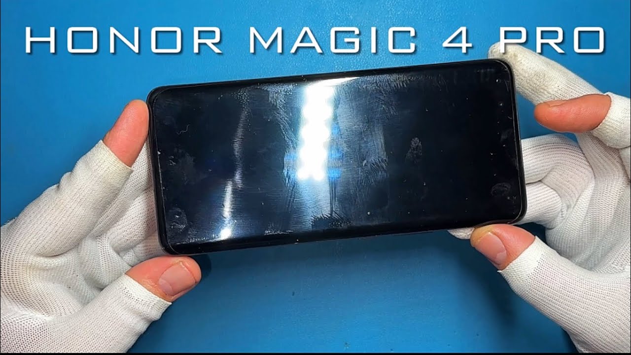 How to change LCD Honor Magic 4 pro - YouTube