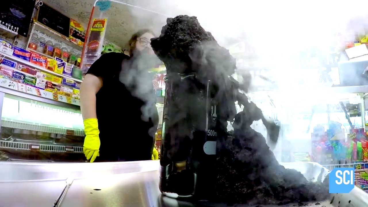 Creating a Carbon Snake Using Sulfuric Acid and Sugar | Street Science ...