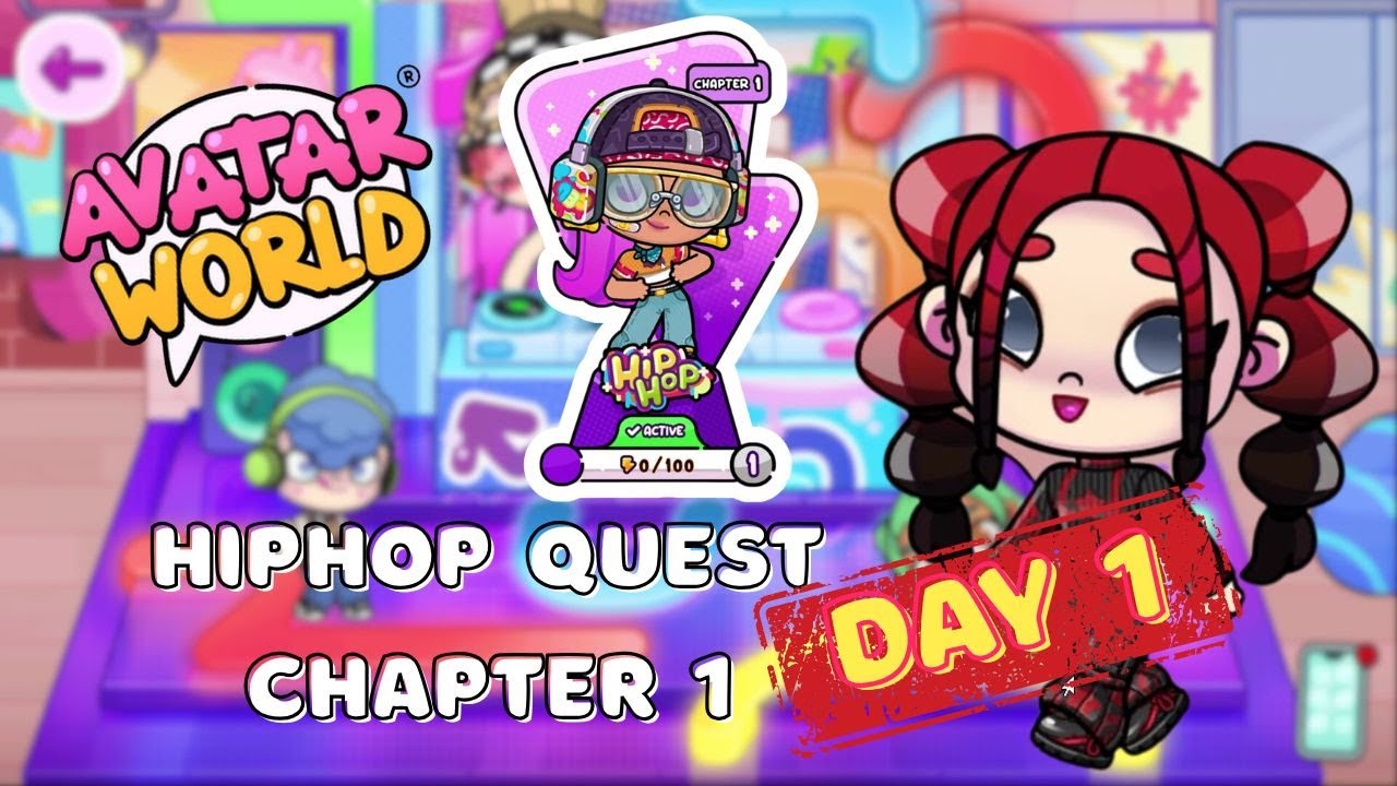 Avatar World | Hip Hop Quest Chapter One Day 1 — Dance Moves & Secret ...