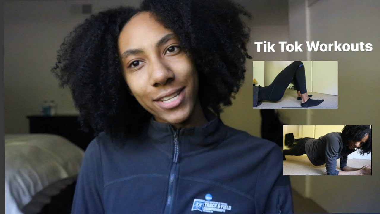 Trying Tik Tok Workouts! | Devy Brown - YouTube