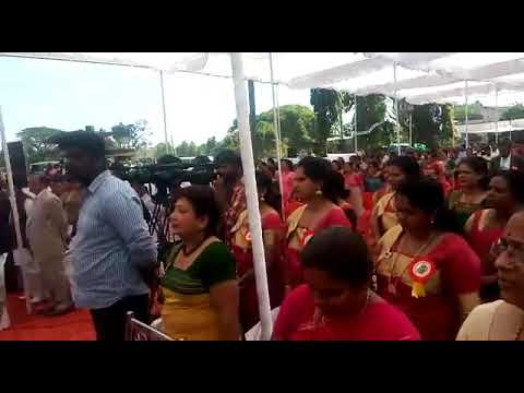 Jaya Bharata Jananiya tanujate! Jaya hey Karnataka Maathe. Karnataka ...