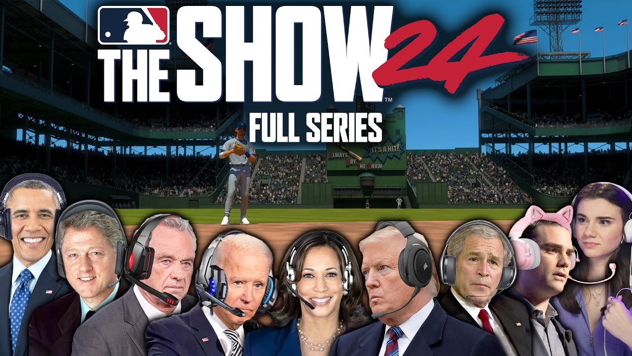 US Presidents Play MLB The Show 24 (FULL SERIES) - YouTube