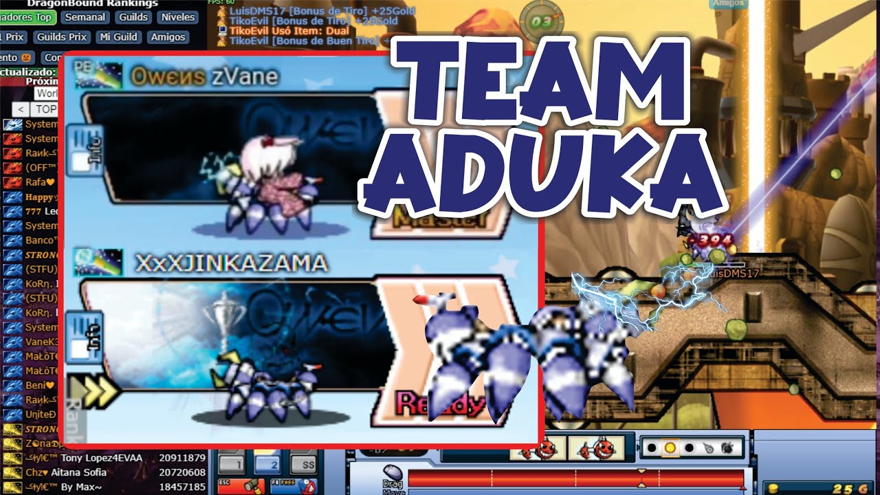 DRAGONBOUND - ADUKA TEAM server 9 |GUNBOUND - YouTube