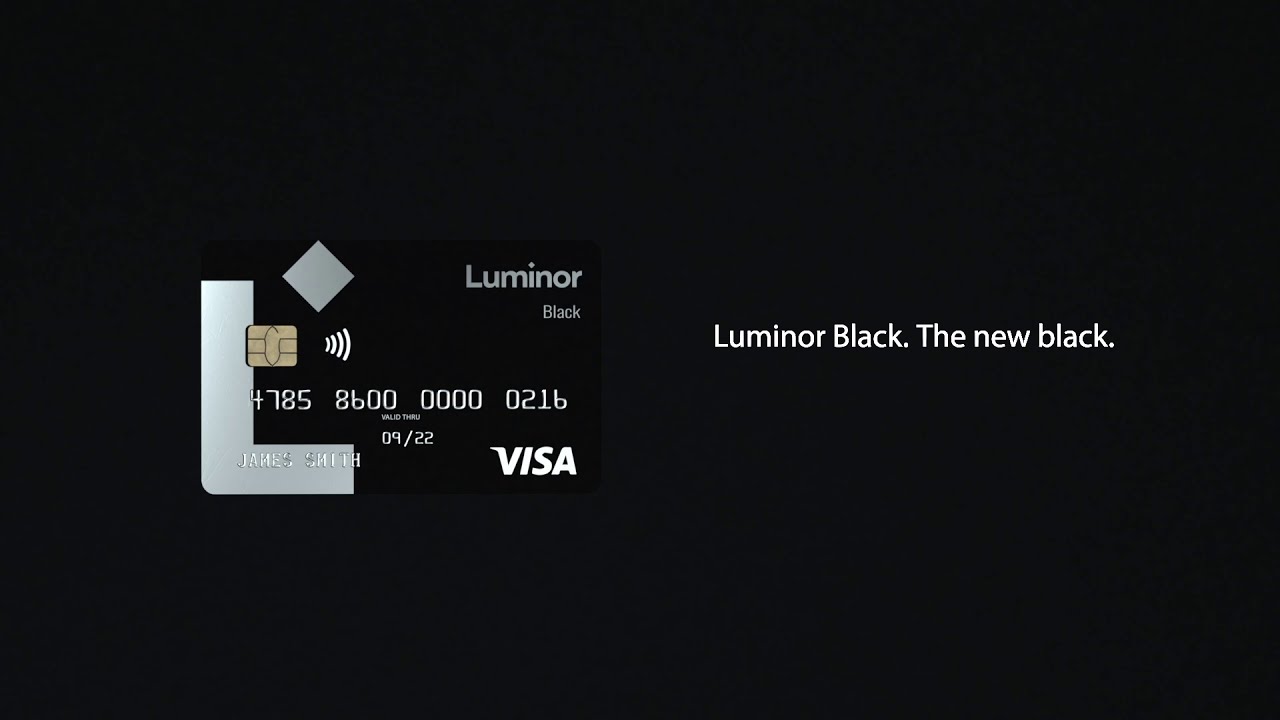 Black card | Luminor - YouTube