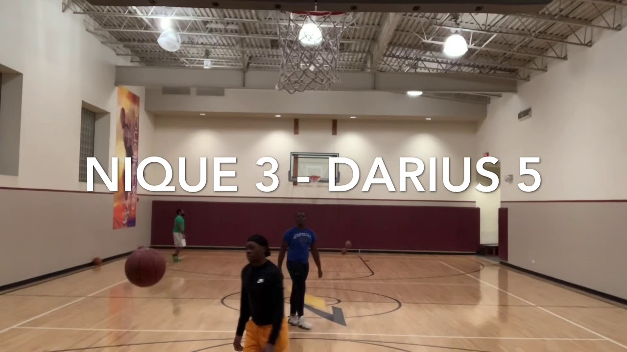 IRL 1V1 🏀 Nique Vs Darius 🔥🔥 PT.1 - YouTube