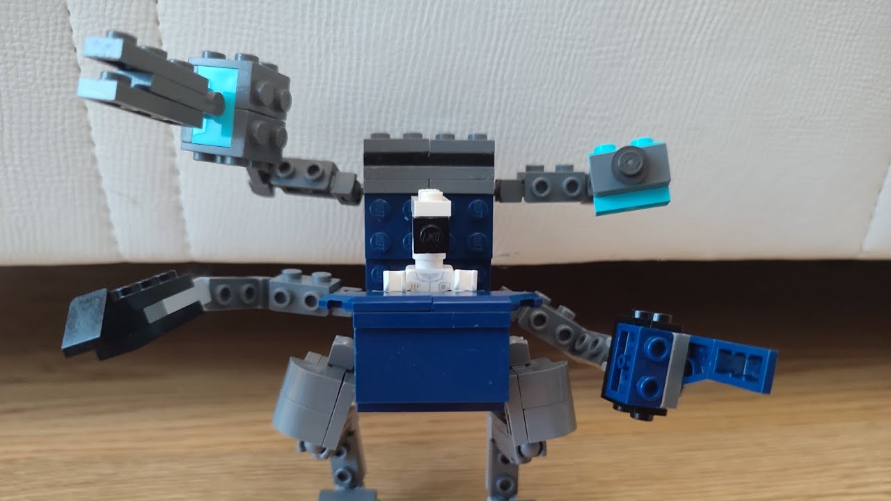 Lego Laser Bot make (full) - YouTube