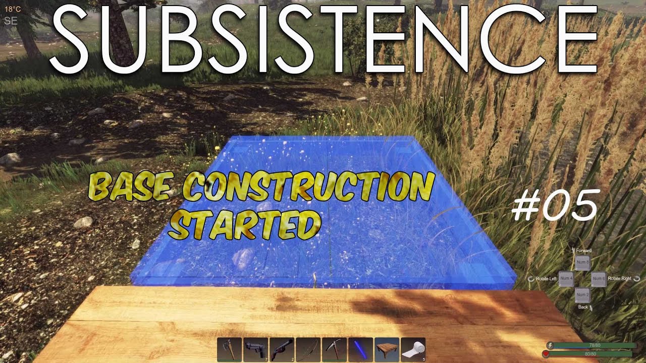 Subsistence: S1-05 Base Building Begins - YouTube