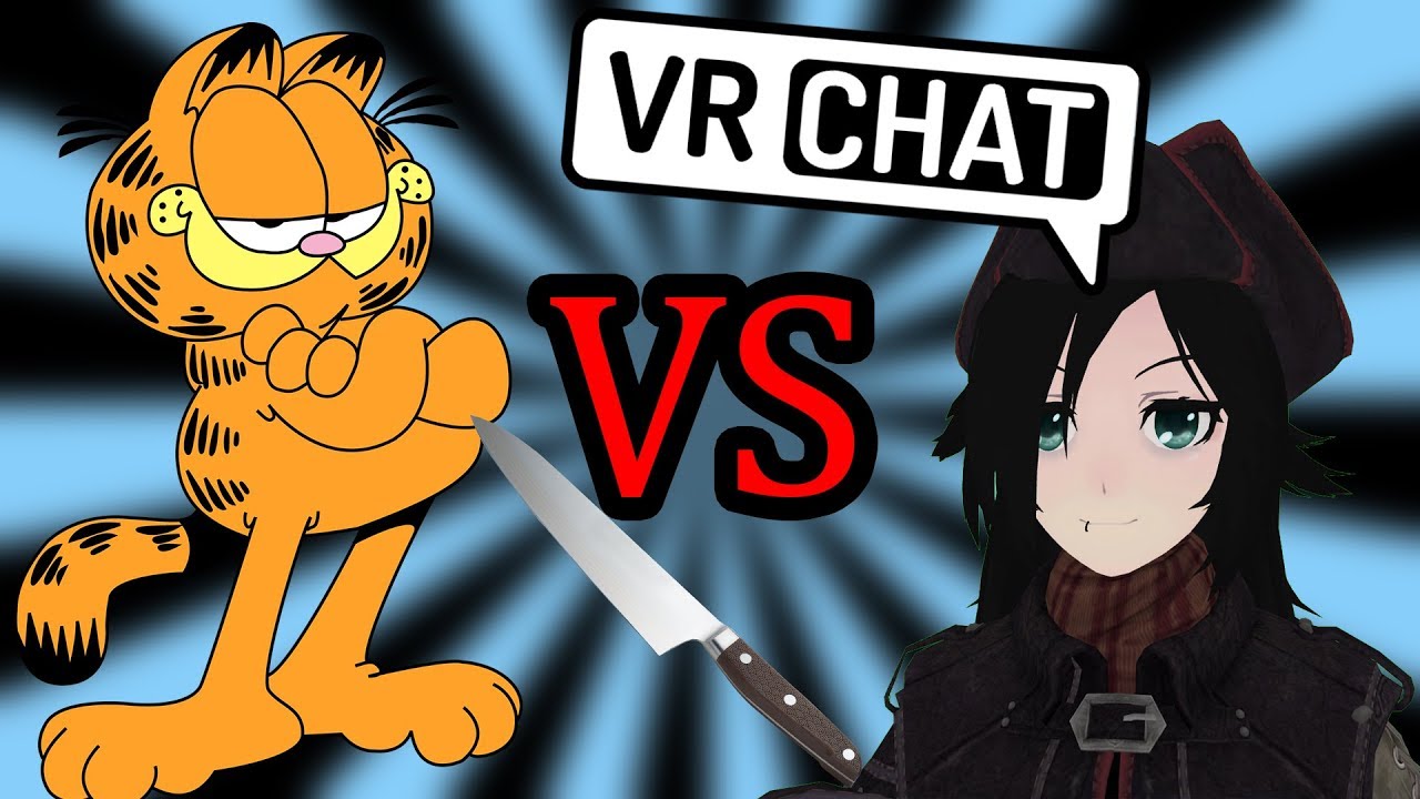 [VRChat] Hikaro vs Garfield! Hikaro's Bizarre Adventures! (VRChat funny ...