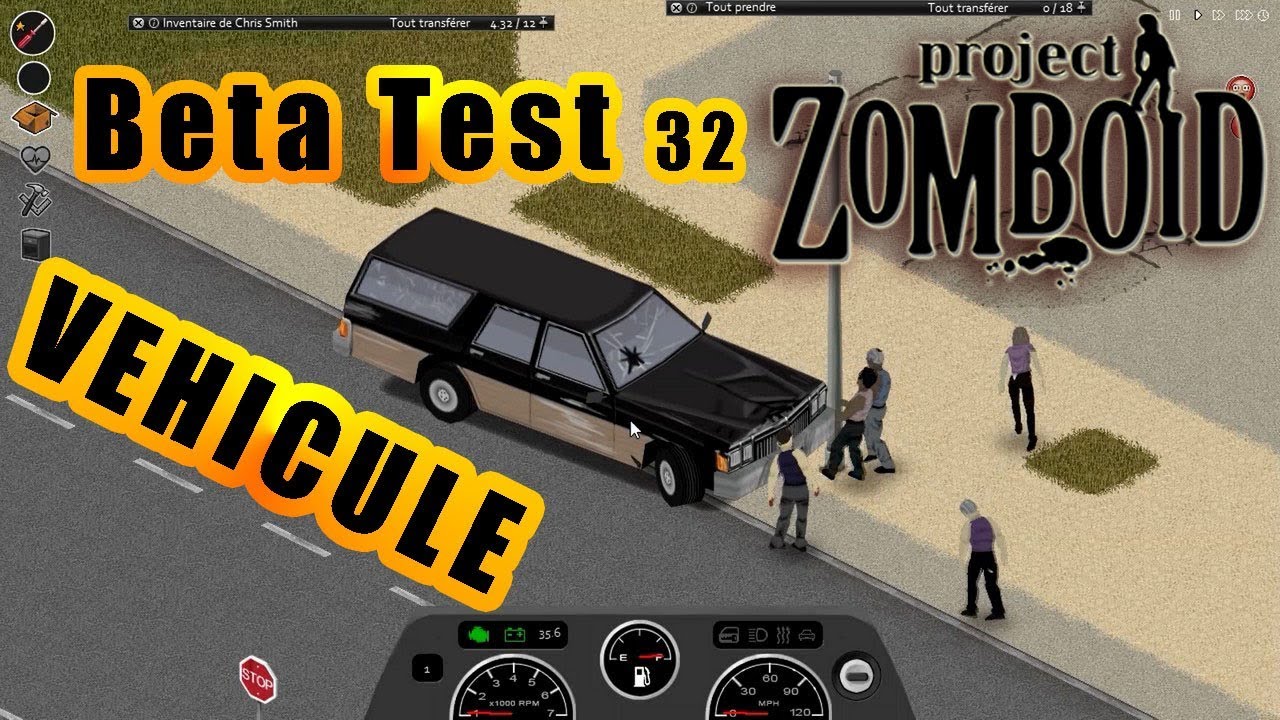 Project Zomboid Test Beta 32 : Véhicule - YouTube