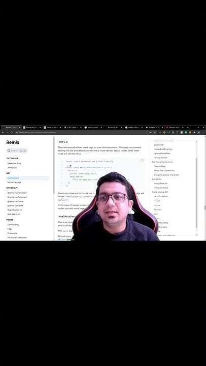 Shorts meta tags remix | Remix Web Framework - YouTube