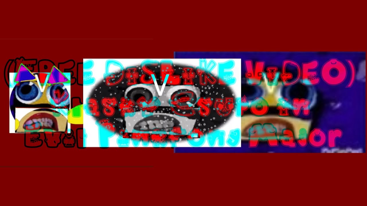 (FREE DISLIKE VIDEO) Klasky Csupo In Evil Pinkfong Major - YouTube