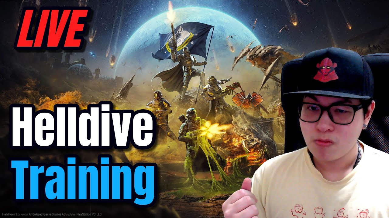 🔴LIVE: Helldivers 2 | No Major Order Yet so I'll Practice some Helldives | Meta Loadout - YouTube