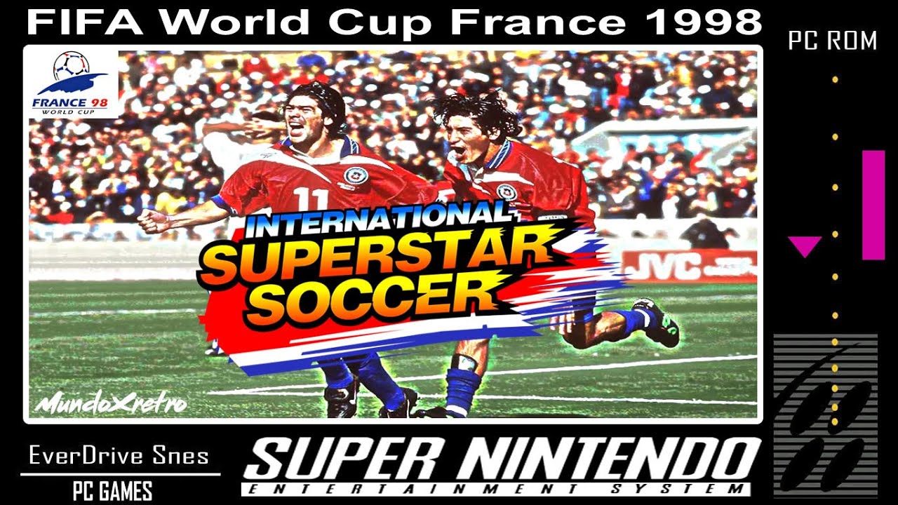 Gameplay Chile International Superstar Soccer FIFA World Cup Francia ...