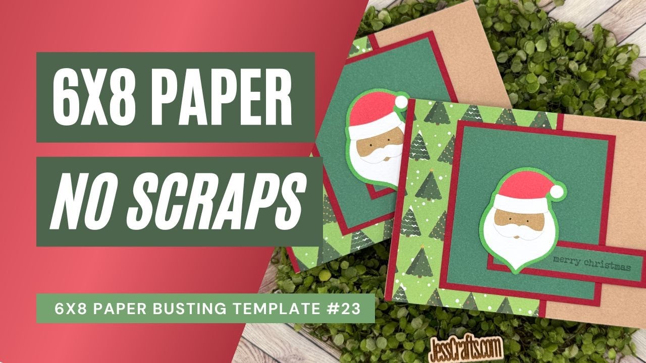 No Scrap Christmas Cards featuring Scrapbook.com - YouTube