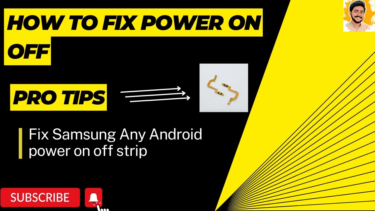 How to fix samsung all model power on off button problem easy steps ...