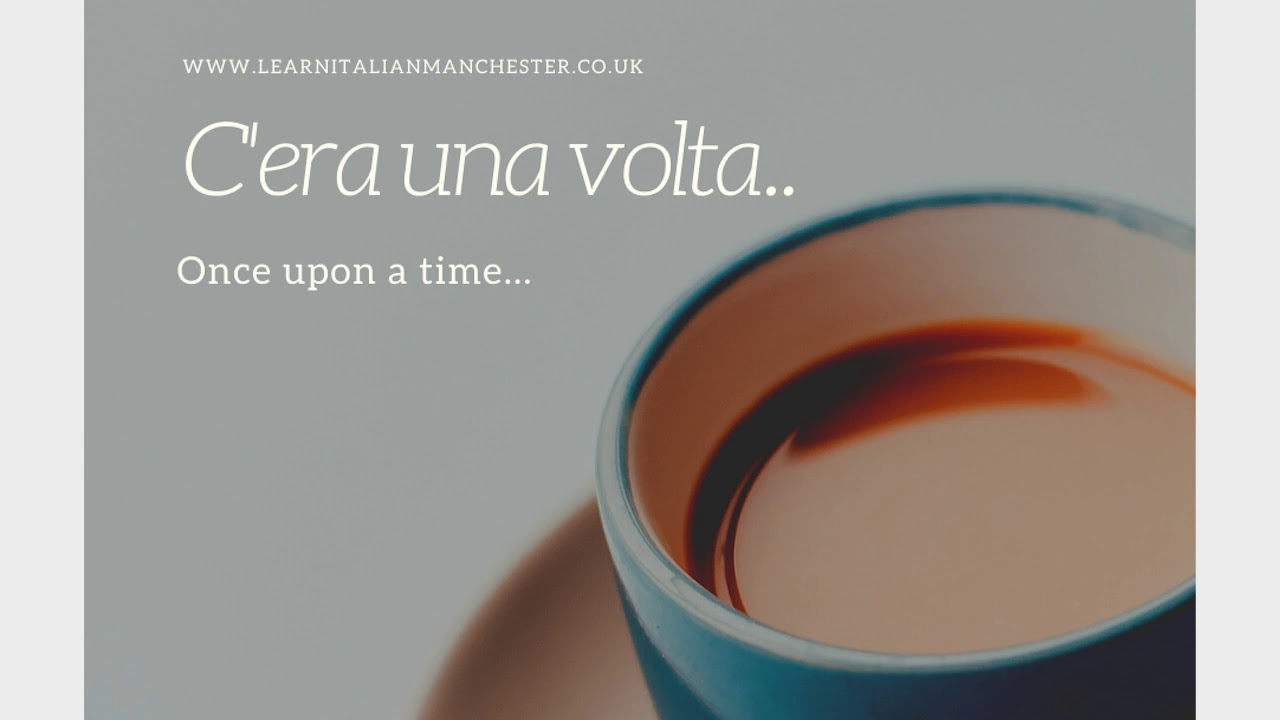 Italian phrases: How to say once upon a time - YouTube