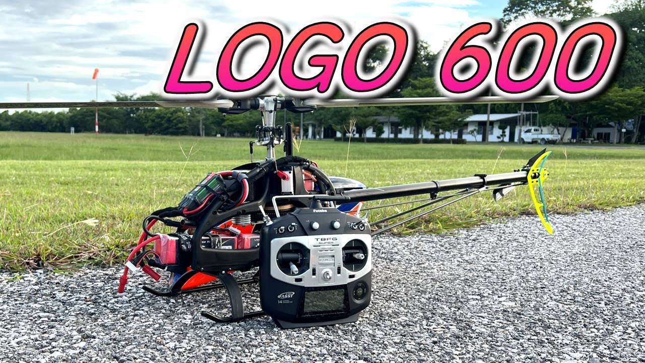 เฮลิคอปเตอร์บังคับ Mikado logo 600 rc helicopter 3d flight - YouTube