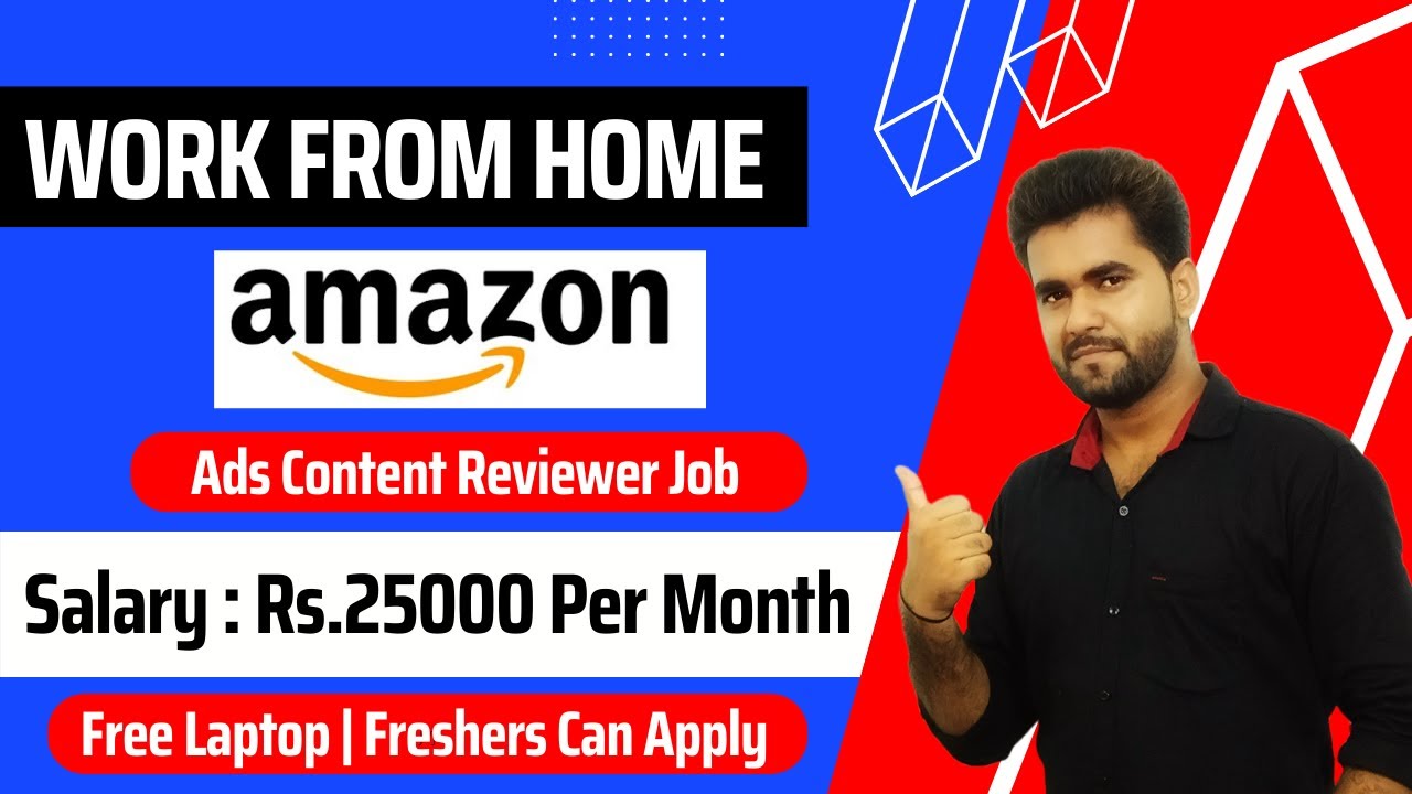 Amazon Job | Work from home job | Ads Review job | Free Laptop | Latest ...
