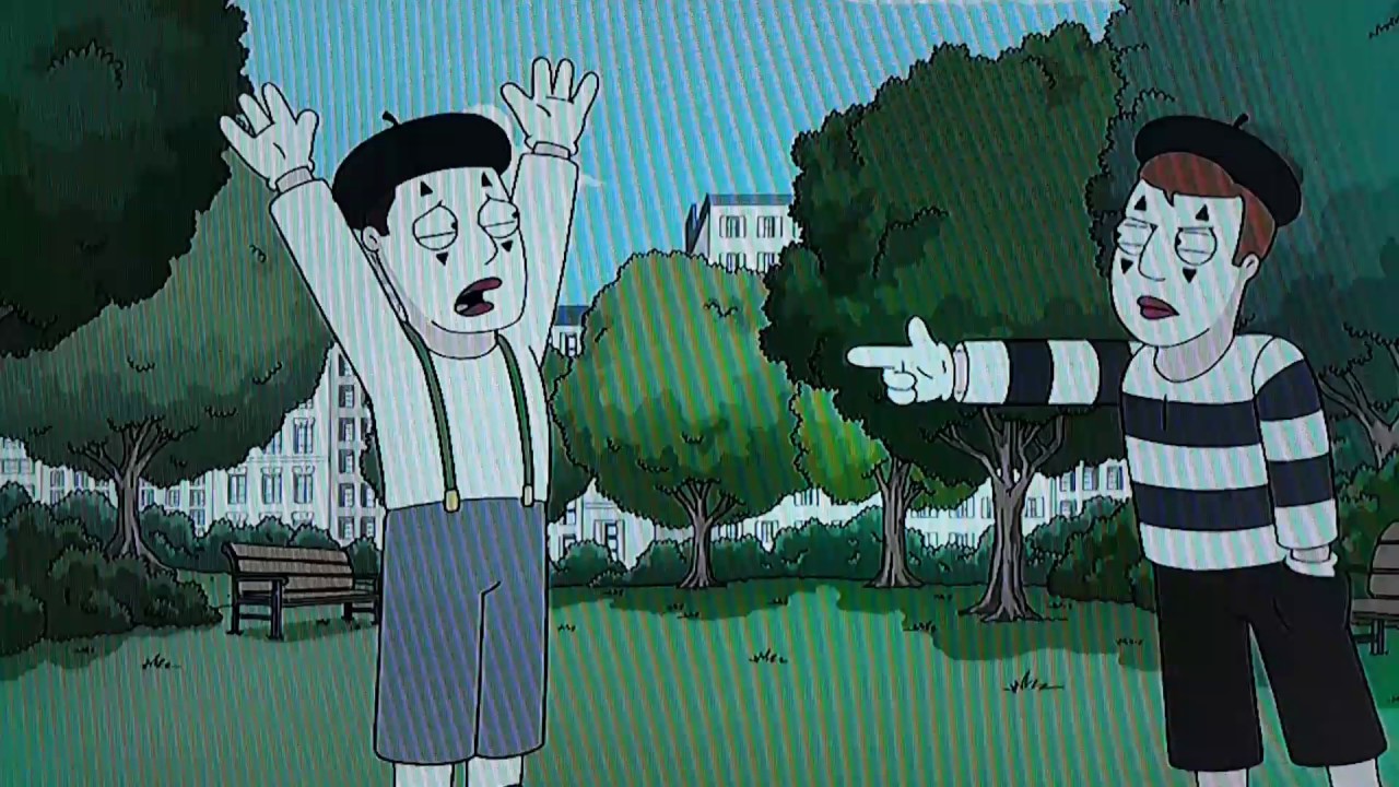 Family Guy Death By Mime! - YouTube