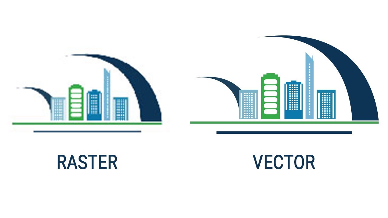 Raster Logo to Vector Logo Design | How to Convert Raster Image to ...