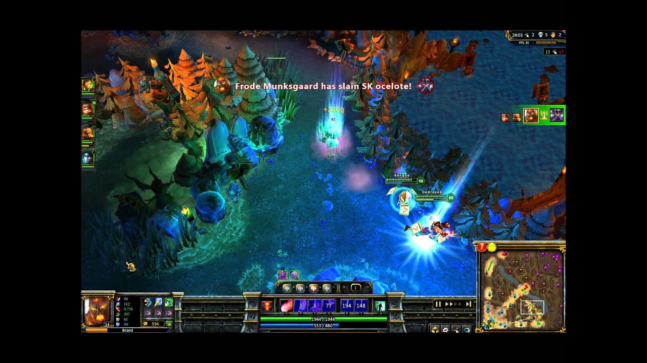 League of Legends Brand Stun - YouTube