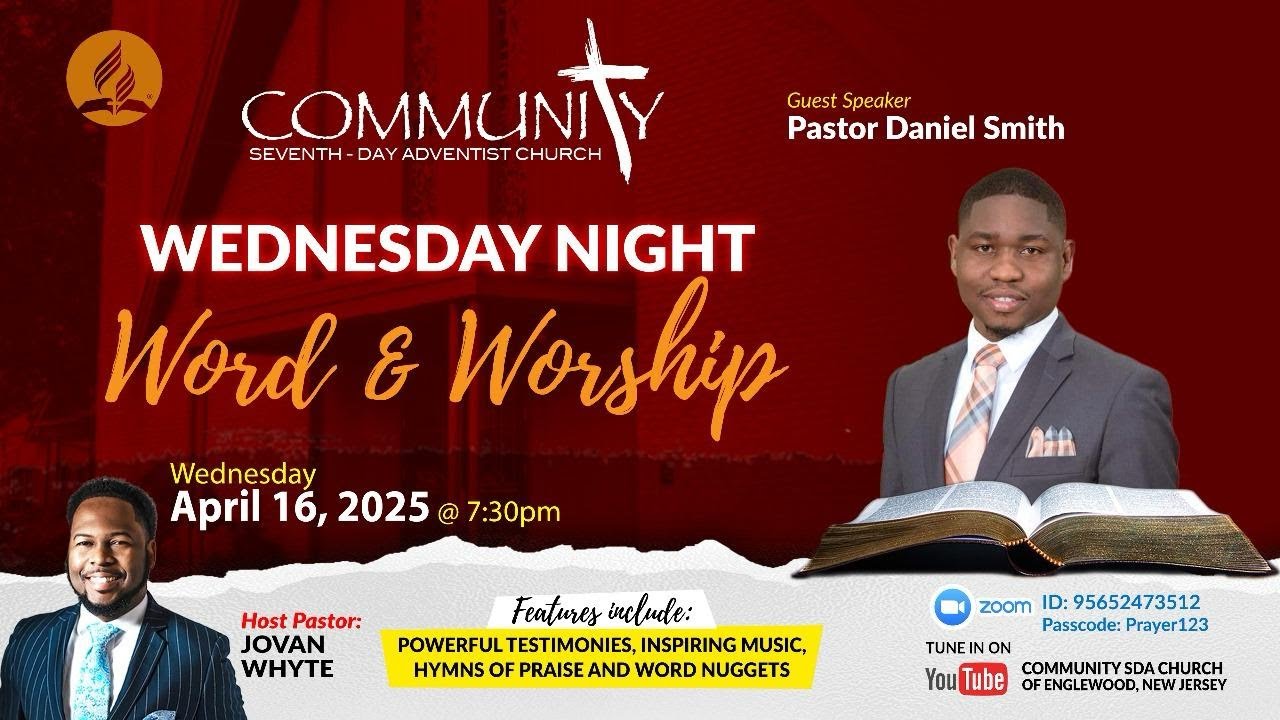 April 16th 2025 | Wednesday Night Word and Worship | Guest Speaker ...