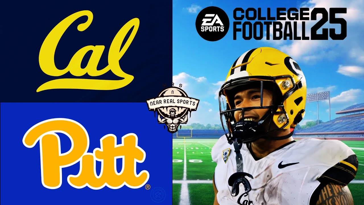 CAL vs. PITT | WEEK 7 | College Football 25 Predictions - YouTube