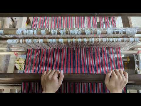 Weaving Diaries - 03 - Traditional weaving (Benguet -Ibaloi wear) - YouTube