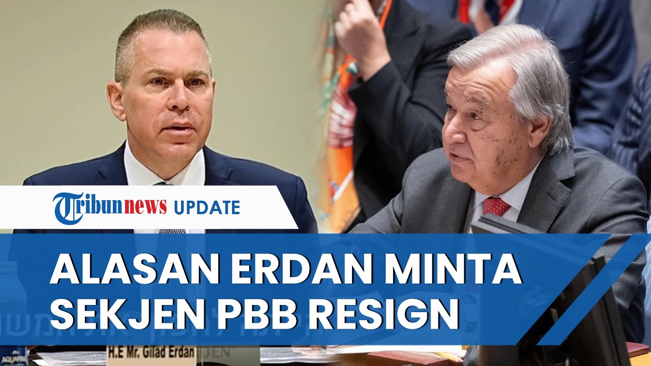 Cuitan Sekjen PBB di Akun X Bikin Gilad Erdan Naik Pitam, Kecam ...