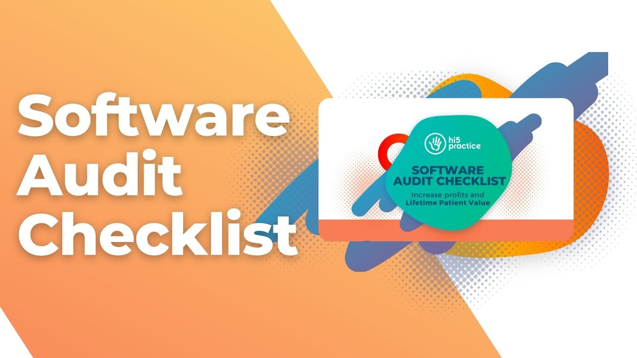 Software Audit Checklist - YouTube