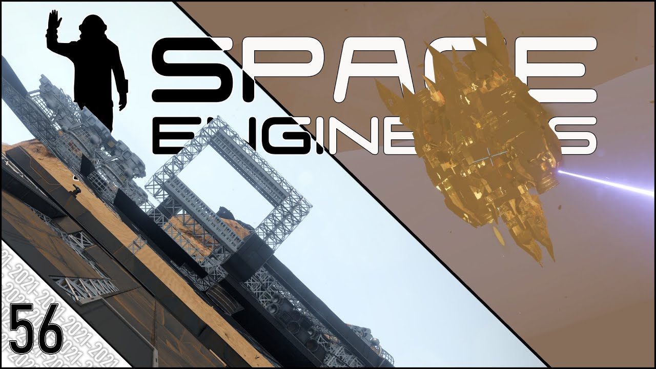 Space Engineers Survival (Episode 56) - Building Ship and Battling ...