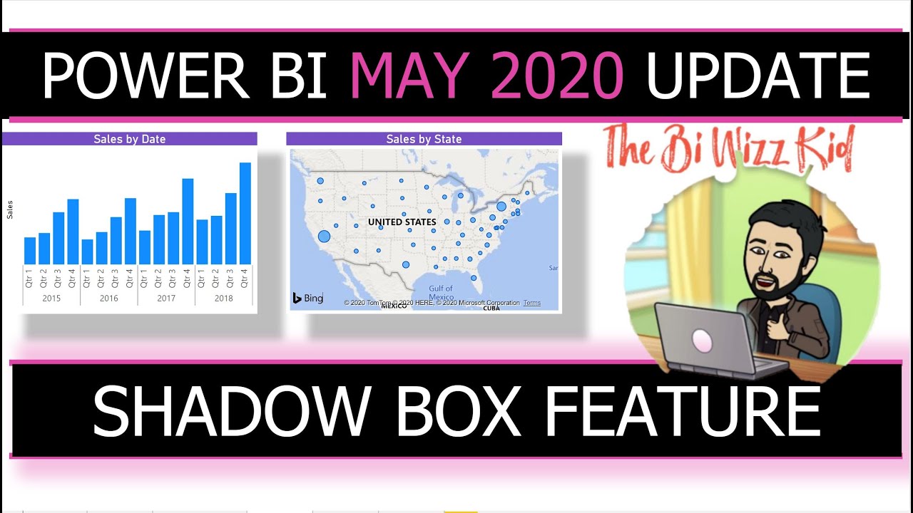 Wow, Power BI SHADOW effect FEATURE REVIEW! How to apply shadow box to ...