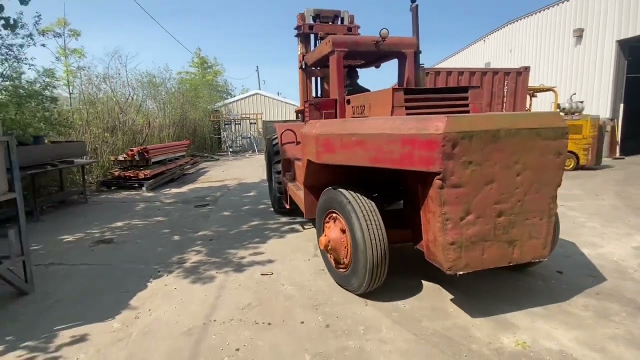 Taylor GT-155 Forklift: Specs & Dimensions | AllMachines