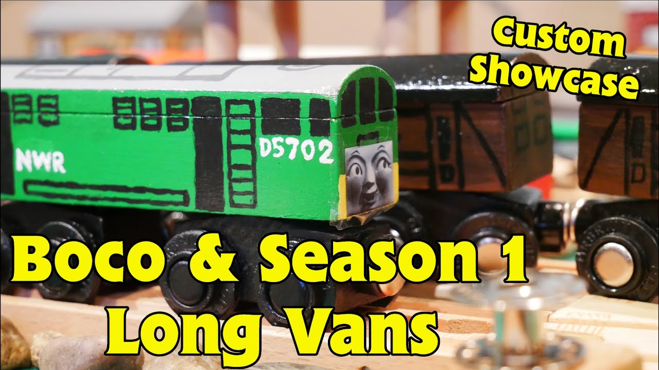 Boco and Vans | Custom Thomas Wooden Railway - YouTube