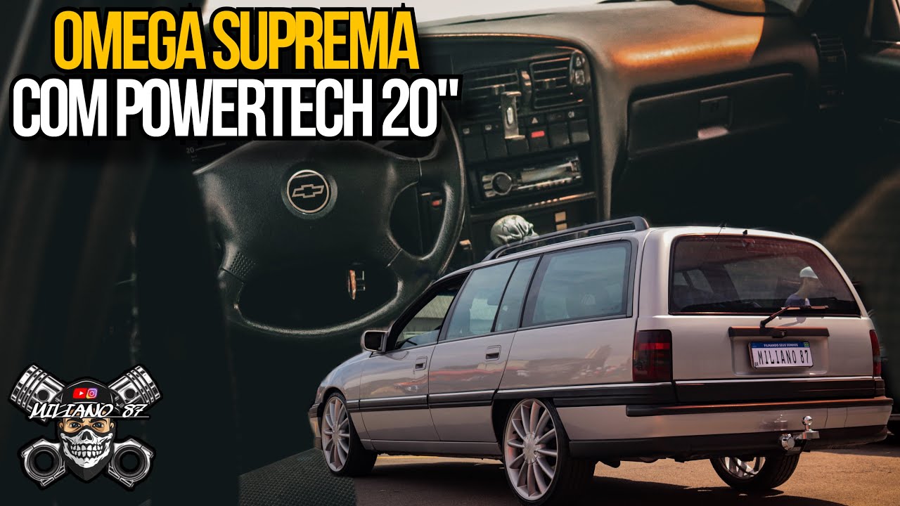 OMEGA SUPREMA 2.0 / 4 cilindros / 1994 COM RODAS POWERTECH ARO 20 ...