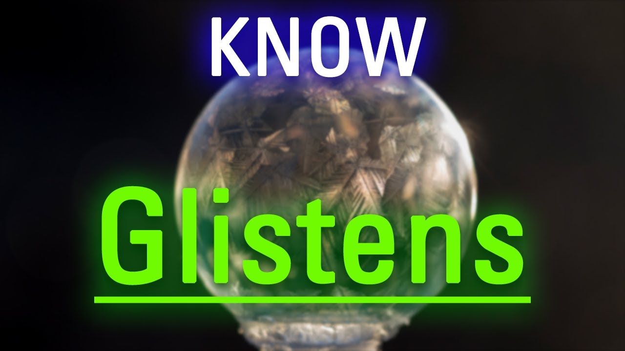 What is Glistens? | How Does Glistens Look? | How to Say Glistens in ...