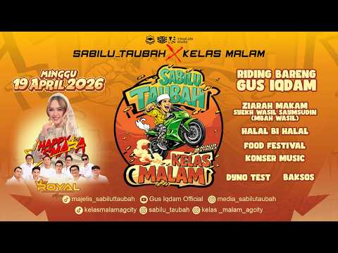 [LIVE] SABILU_TAUBAH X KELAS MALAM RIDING BARENG GUS IQDAM (19 APRIL 2026)