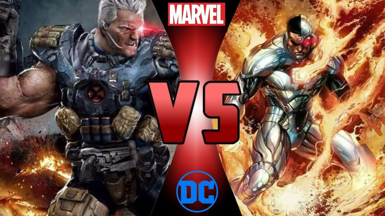 CYBORG VS CABLE #Shorts #Marvel #DC #Comics #tbt - YouTube