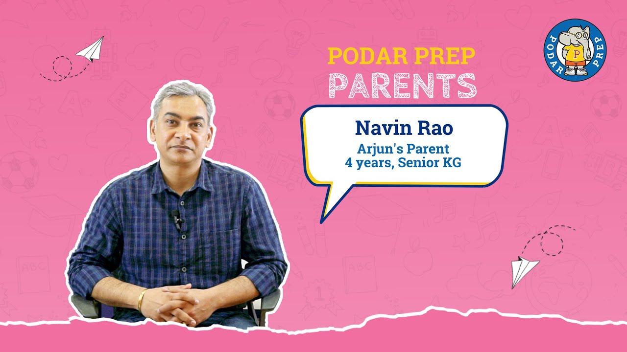 Podar Parents Speak | Navin Rao - YouTube