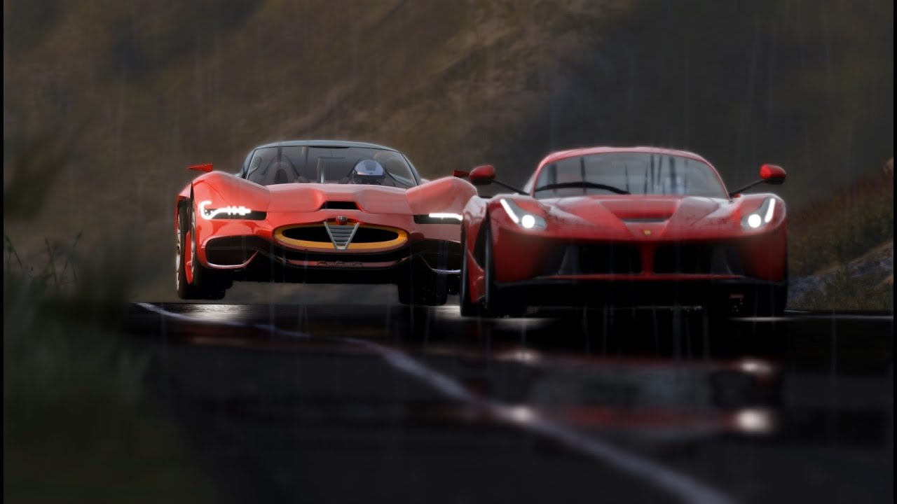 Alfa Romeo Furia vs Ferrari LaFerrari at Highlands - YouTube