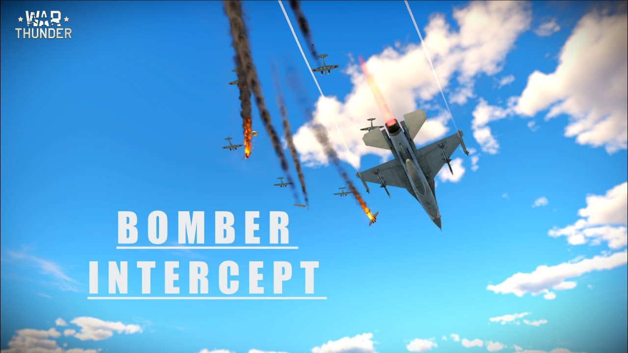 BOMBER INTERCEPT (warthunder film test) - YouTube