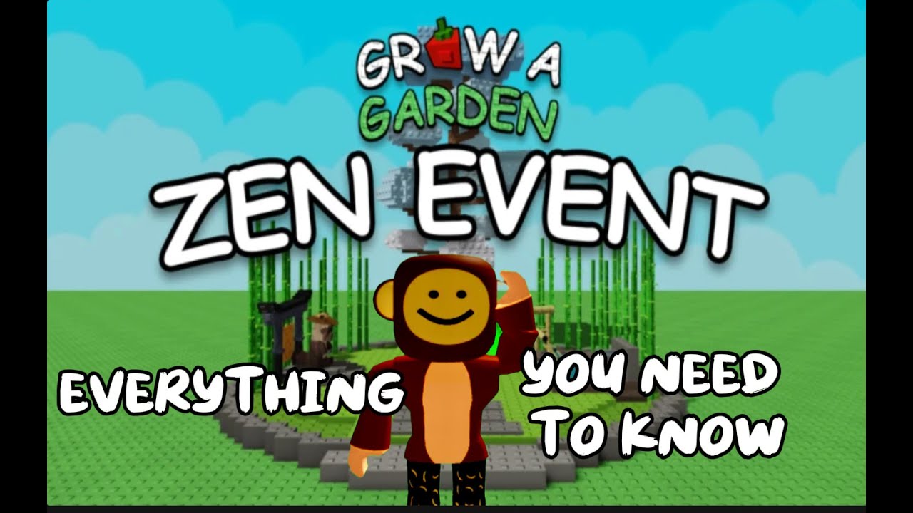 EVERYTHING YOU NEED TO KNOW IN GROW A GARDENS NEW ZEN UPDATE! - YouTube