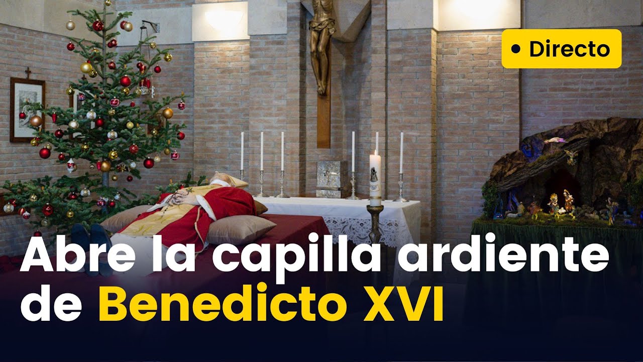 🔴 DIRECTO | La capilla ardiente del papa emérito Benedicto XVI en el ...