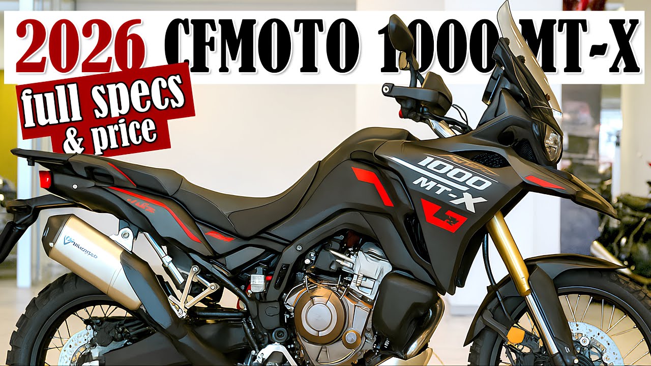 2026 CFMOTO 1000 MT-X UNVEILED - Insane Tech, New Design, and Big Power ...