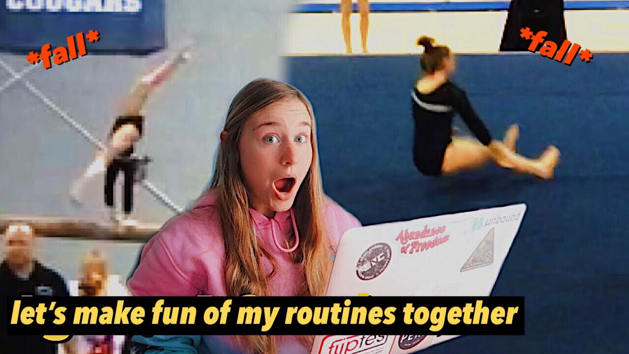 Reacting To My WORST Gymnastics Meet EVER - YouTube